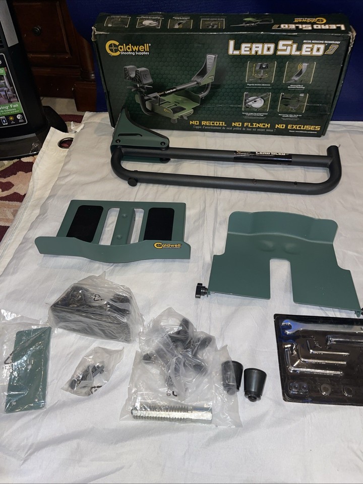 Caldwell Lead Sled 3 Adjustable Ambidextrous Recoil Reducing Rifle ...