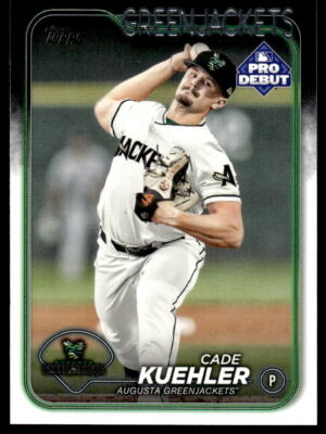 2024 Topps Pro Debut #PD-89 Cade Kuehler Augusta GreenJackets Baseball ...