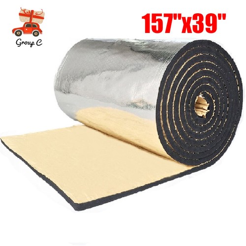 157"x39" Sound Heat Proofing Car Auto Sound Deadener Insulation ...