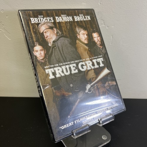 True Grit-DVD-2010-Widescreen-Jeff Bridges, Matt Damon, Josh Brolin-New ...