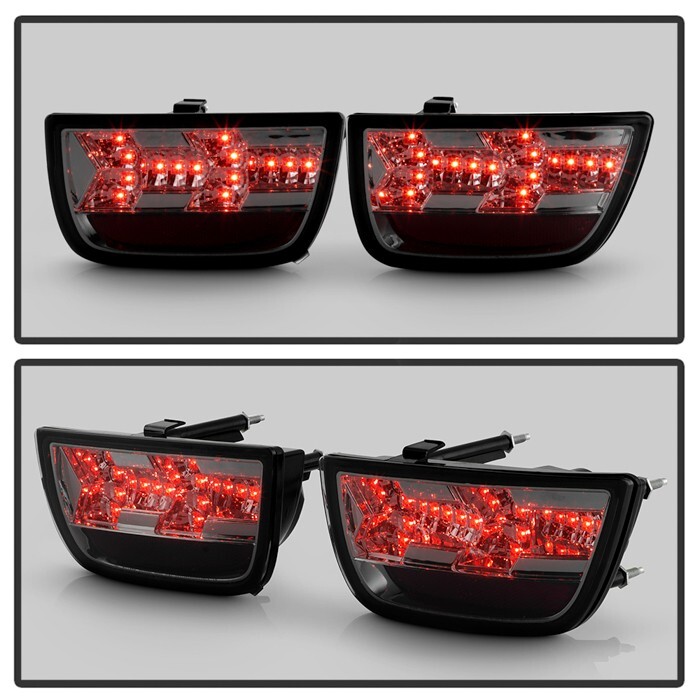 For Chevy Camaro 10-13 LED Tail Lights - Smoke Spyder 503201 | eBay