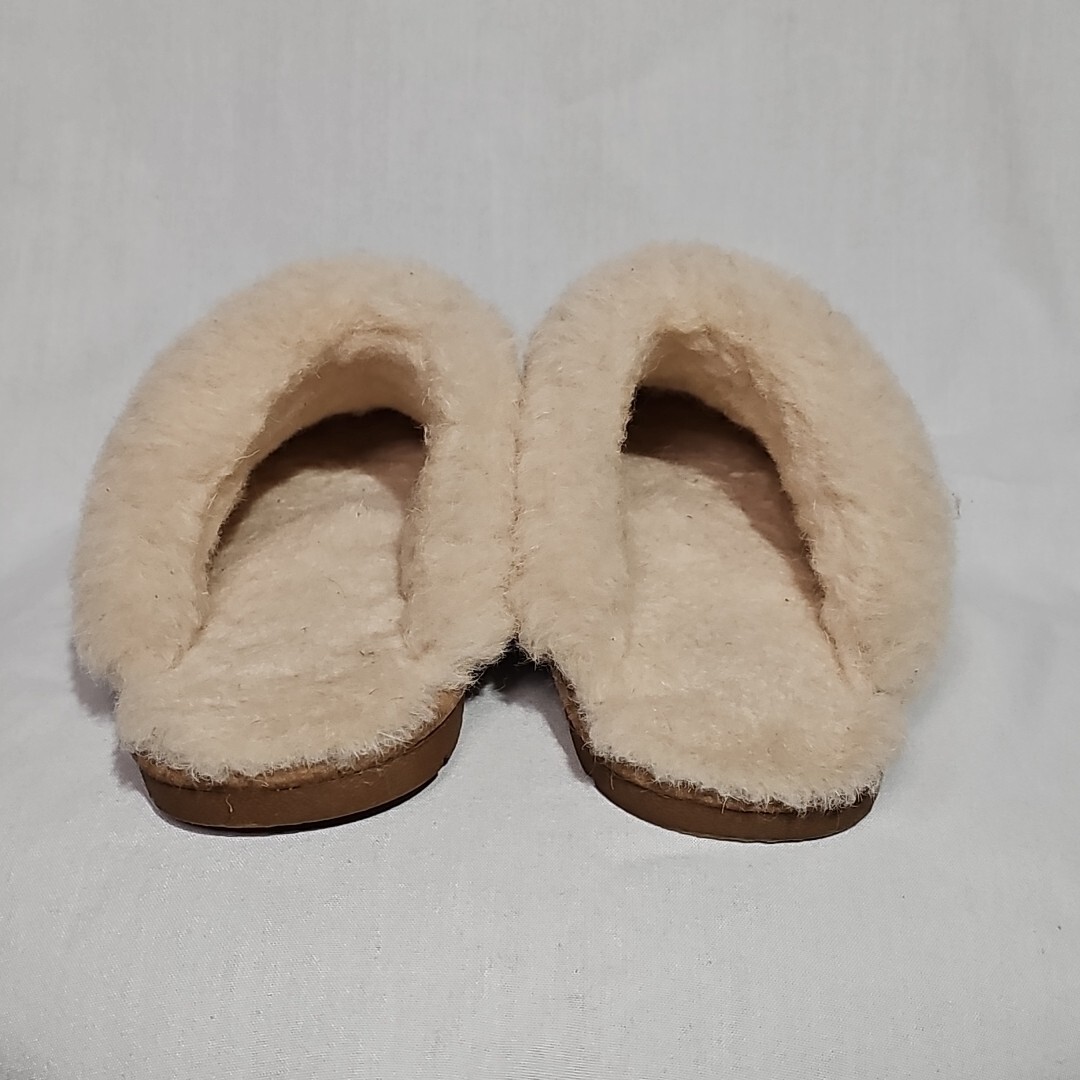 Rjs Fuzzies Womens Medium Brown Slip On Slippers Fits Size 7-8 ...