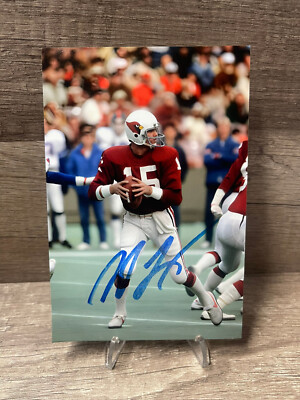 Neil Lomax Phoenix Cardinals Hand Signed 4x6 Photo TC46-5849 | eBay