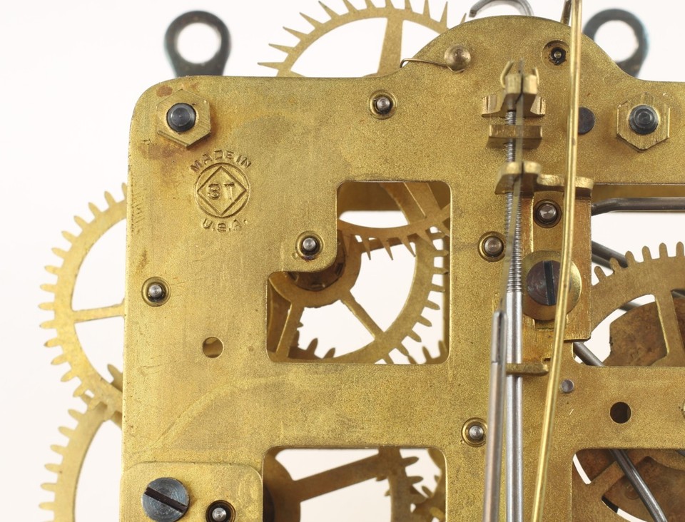 Seth Thomas Mantle Clock Movement 89J W/Chime-GS-73 | eBay