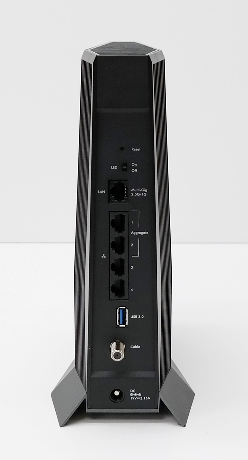 NETGEAR Nighthawk CAX80 AX6000 8-Stream Wi-Fi 6 Cable Modem Router ...