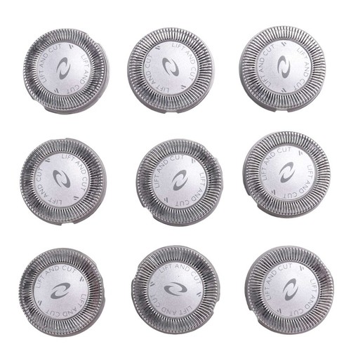 1X(9 Pcs Replacement Shaver Head for HQ3 HQ4 HQ55 HQ56 HQ6900 ...