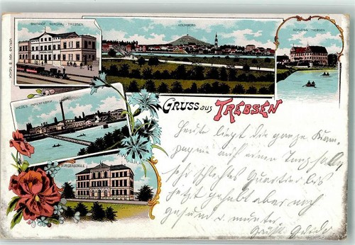 13526767 - 7247 Trebsen Bahnhof Kolmberg Schloss Trebsen Wiedes ...