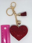 RED Valentine's Heart keychain gift keyring Christmas party favor love ...