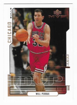 2000-01 Upper Deck MVP Will Perdue Chicago Bulls Basketball Card #27 | eBay