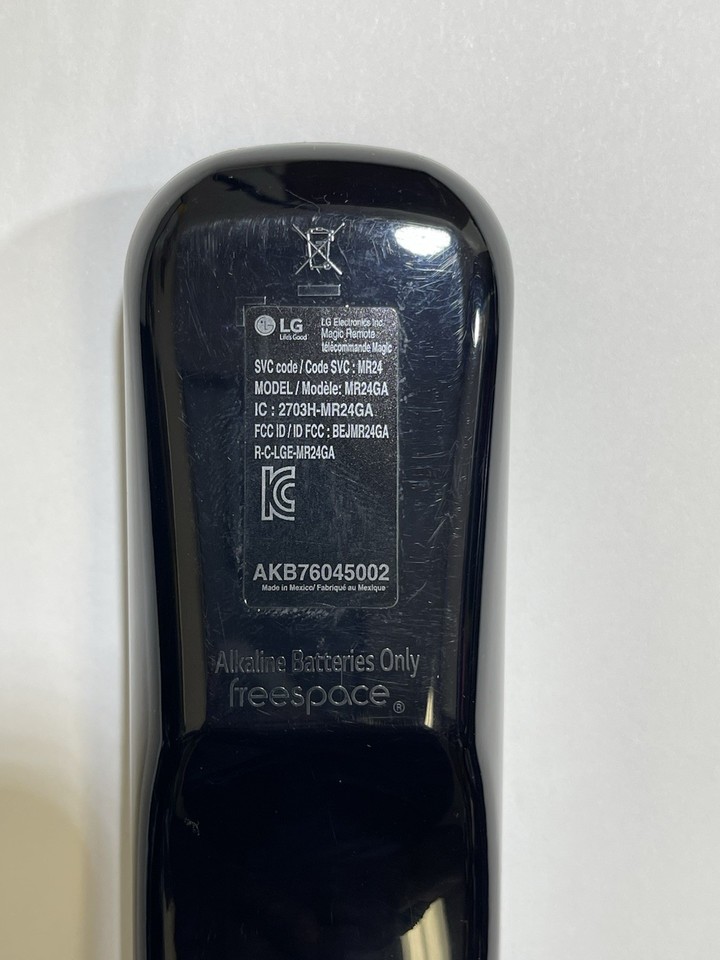 LG Smart Magic Tv Remote MR24GA IR Pointer 2024 LG Models AKB76045002 ...