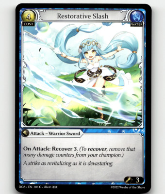 Grand Archive TCG Restorative Slash Dawn of Ashes 1st Ed. | eBay