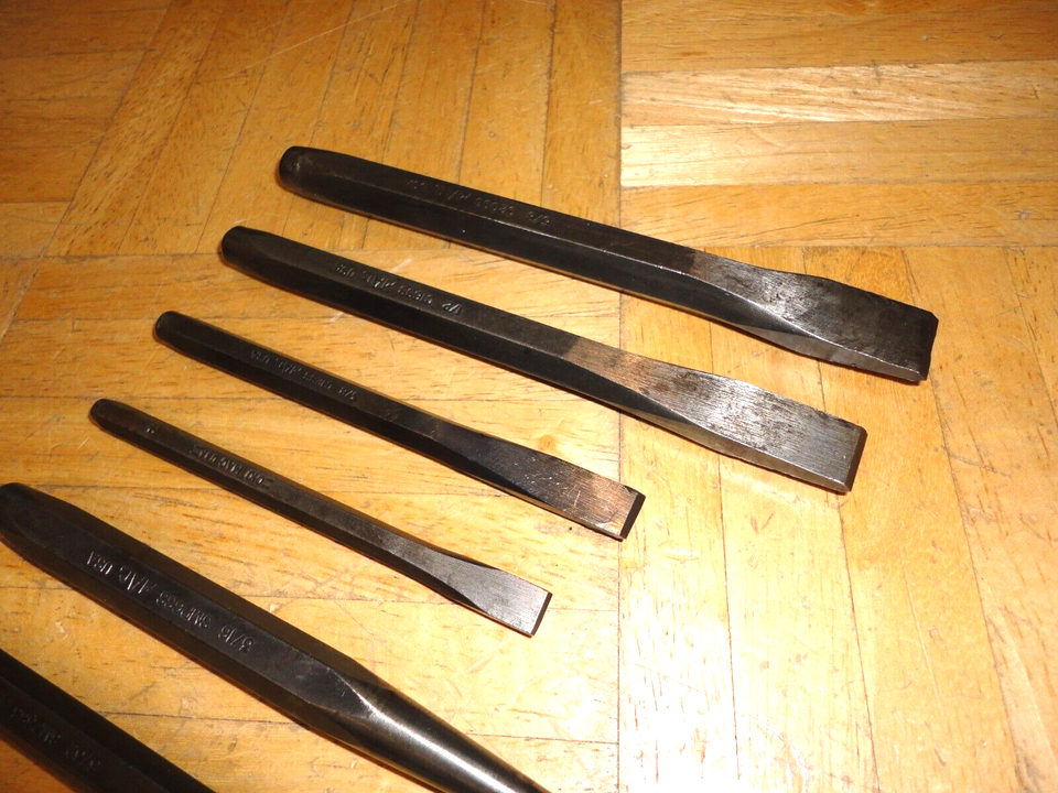 MAC TOOLS 11 PIECE PUNCH & CHISEL SET PC12PTSS 12 PIECE SET | eBay