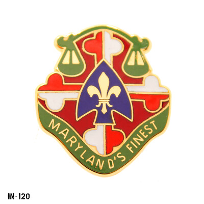 115th Military Police Battalion ~ Maryland's Finest ~ US Army DUI Crest ...