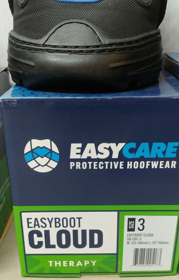 EasyCare Easyboot Cloud Therapy Therapeutic Horse Hoof Recovery Boots Black | eBay
