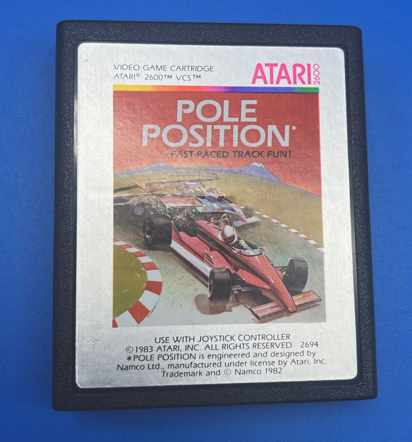 Pole Position Atari 2600 | Namco 1982 | Great Condition | Vintage ...