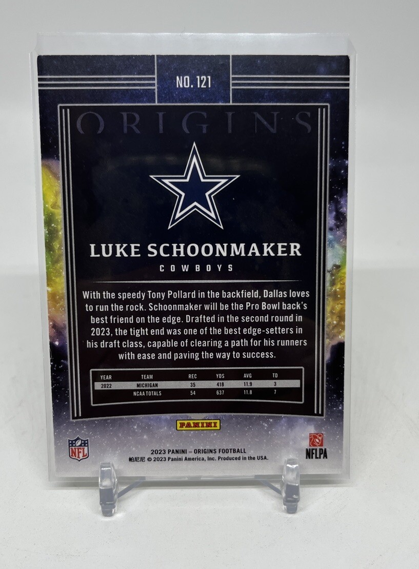 2023 Panini Origins - Rookies Luke Schoonmaker #121 (RC) for sale ...