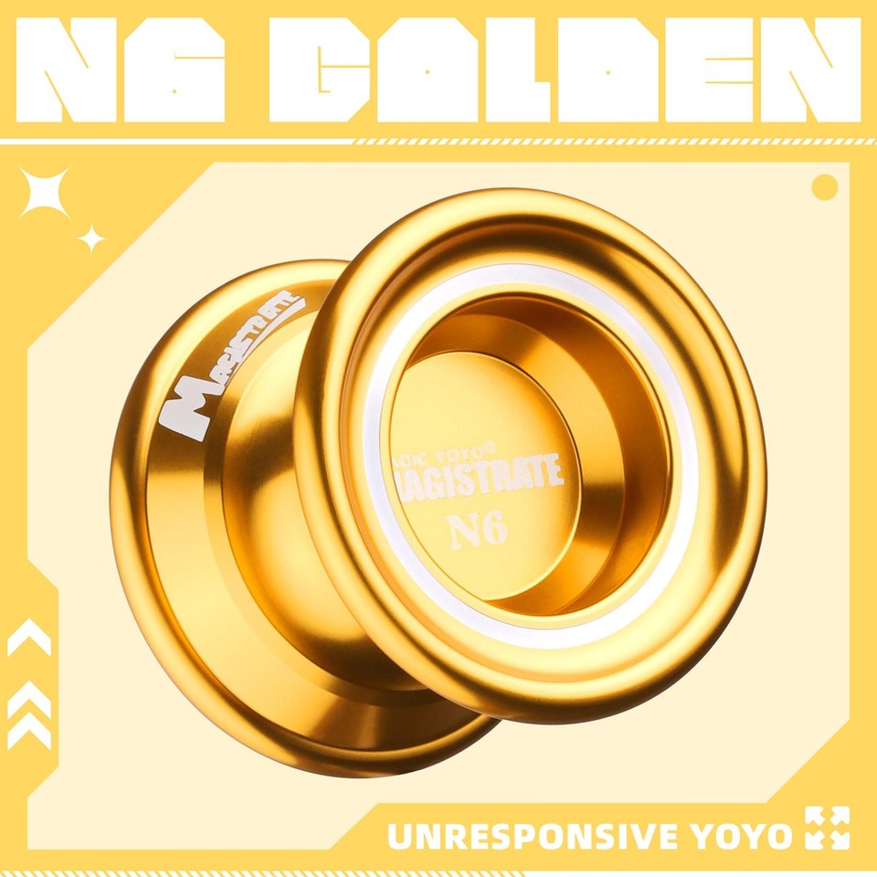 Unresponsive Yoyo N6 Professional Alloy Yoyo Non-Responsive Yoyo with ...
