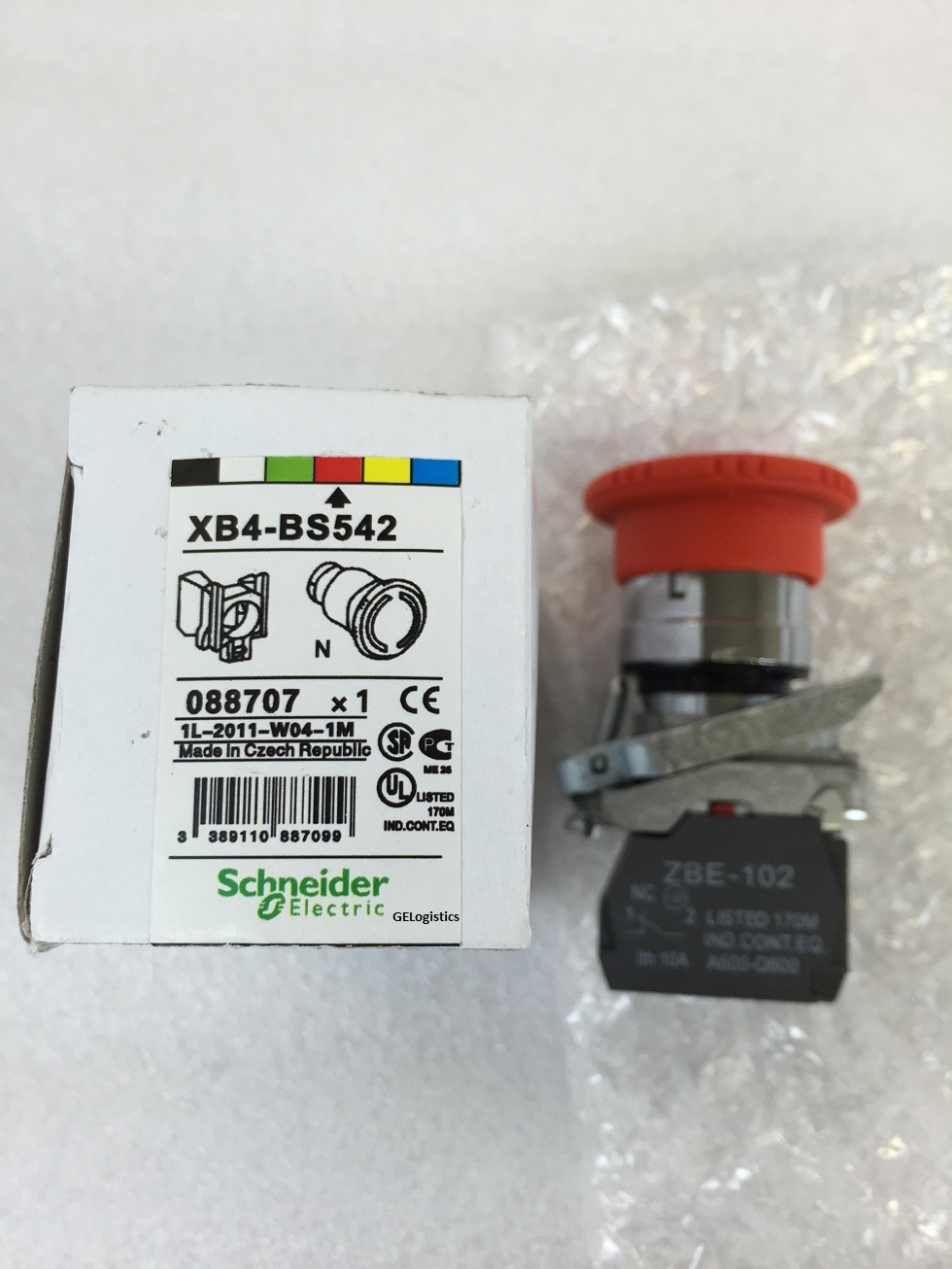 Schneider Electric XB4-BS542 XB4BS542 785901380931 Non-Illuminated ...