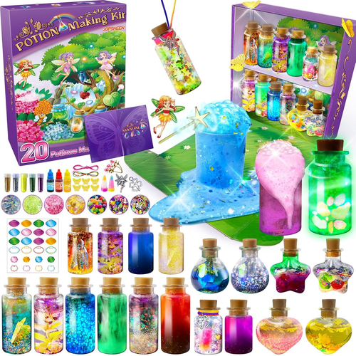 Potion Making Kit for Kids, 20 Bottles Potions, Christmas Birthday Toys ...