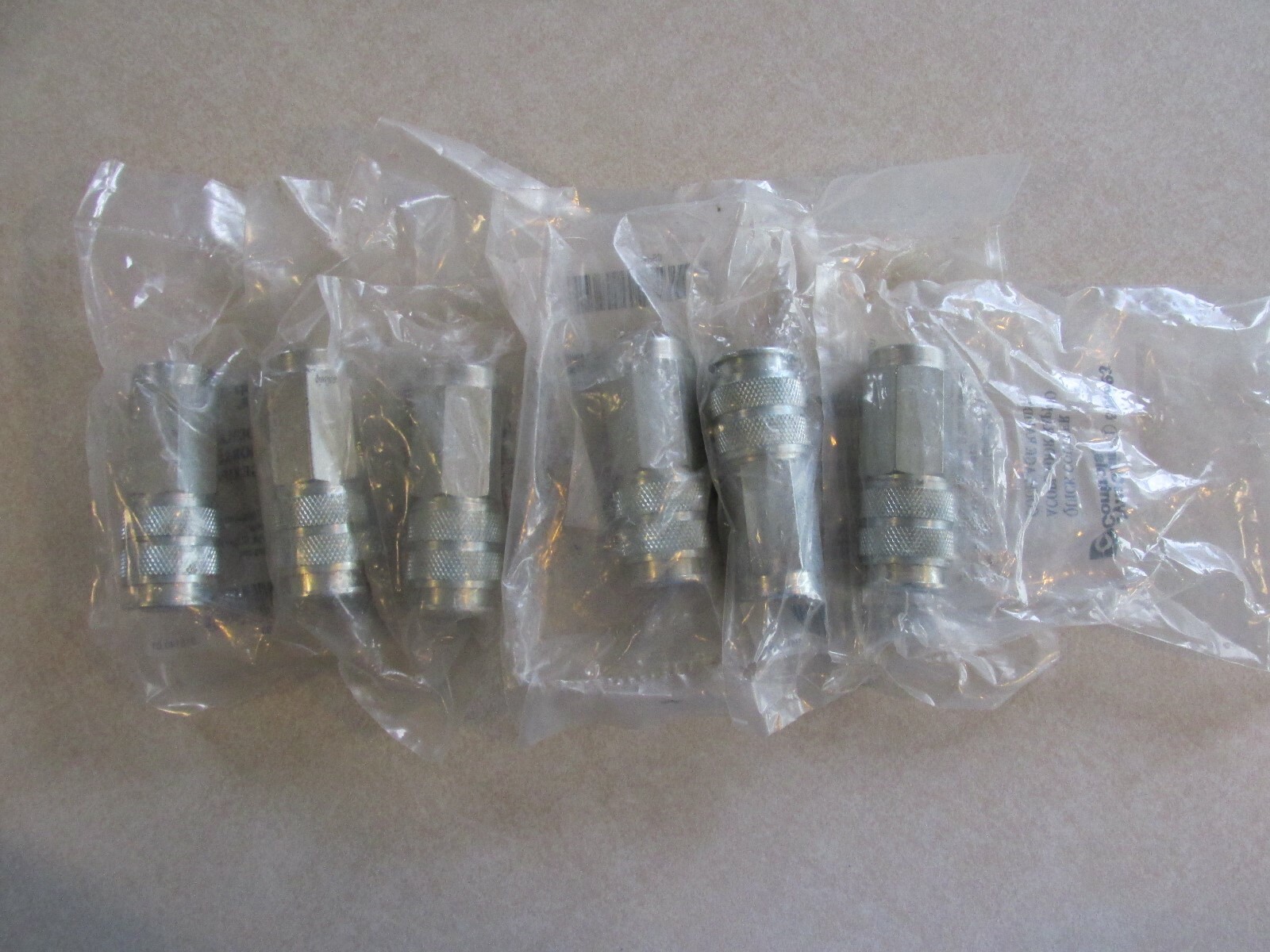 Pneumatic Coupler lot of 6 DynaQuip Controls Quick Coupler 6mp93 NOS ...
