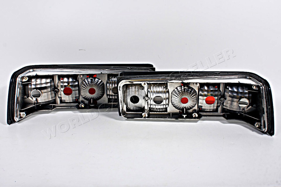 MERCEDES 190 W201 1980-1991 Tail Lights Clear Smoke SET | eBay