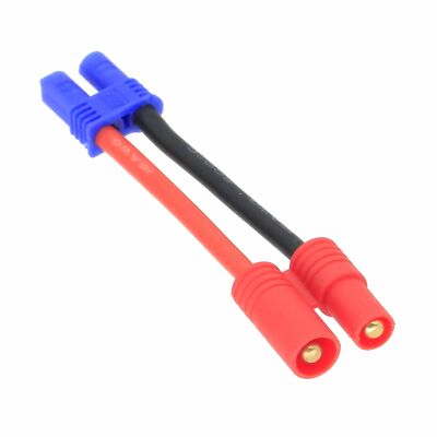 EC2 Female to SYMA 3.5mm Male cable 16AWG 5CM wire For Battery Hobbies ...
