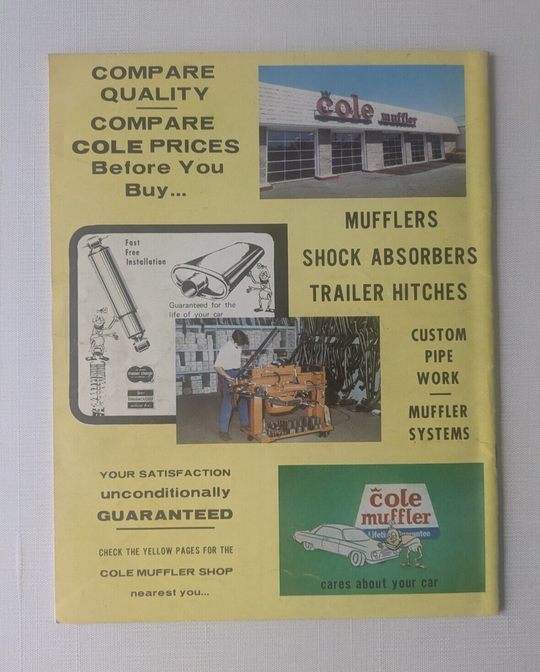 OSWEGO SPEEDWAY 1973 EAGLE RACE PROGRAM JIMMY WINKS, RON MACLEOD, NOLAN ...