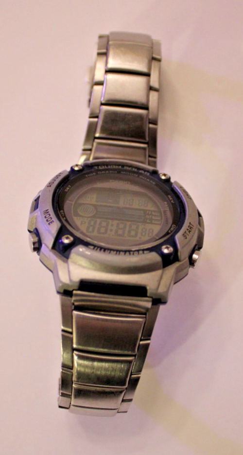 Casio W-S210HD Tough Solar 3214 Tide Graph Moon Phase Digital Watch | eBay