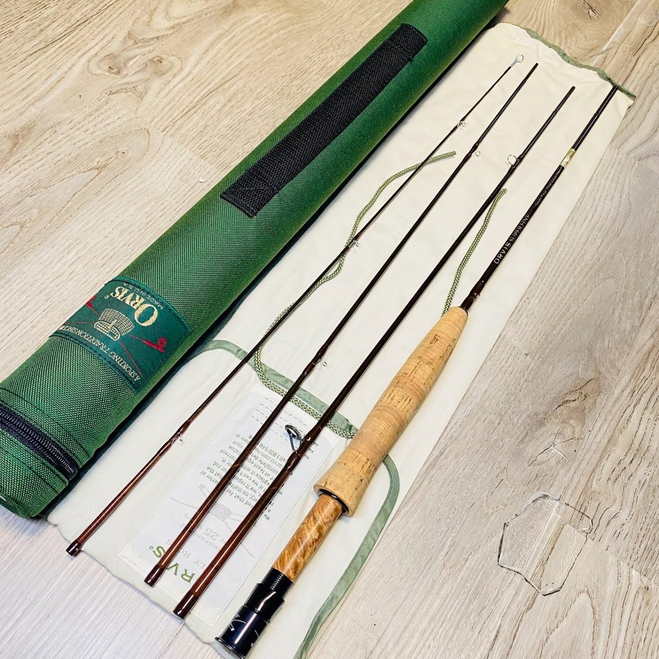 [Excellent++] Orvis Superfine Full Flex 3.0 7’0” 4wt Fly rod w/Tube ...
