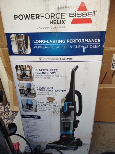 BISSELL PowerForce Helix Upright Vacuum Cleaner - Blue 3313 | eBay