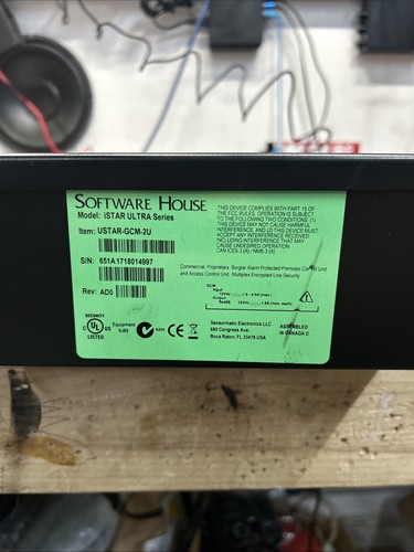 Software House iSTAR ULTRA GCM Module USTAR-GCM-2U Access Con Board ...