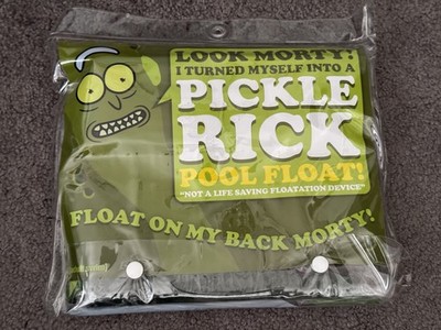 Adult Swim 72" Rick & Morty Pickle Rick Pool Float SDCC 2024 Comic-Con ...