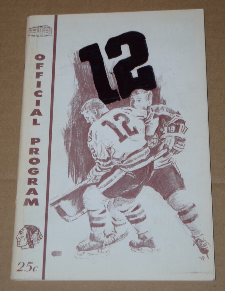 Chicago Blackhawks Game Programs 1960s AWESOME BUY MORE SAVE MORE ...