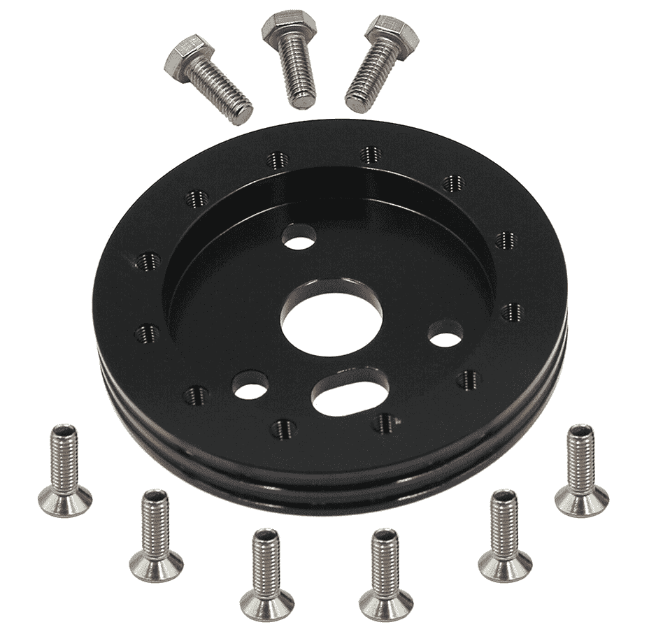 0.5"Short Hub Standard 6 Hole Steering Wheel To 3 Hole Adapter ...