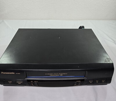 Panasonic PV-9450 4-Head Omnivision VCR VHS Player Recorder Tested (No ...