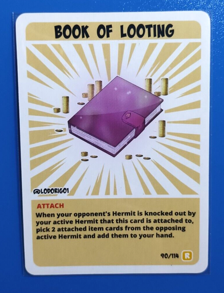 Hermitcraft TCG CREO Cards 1E, 2E And S2 Alters Common Rare Holo Hermit ...