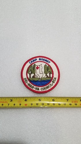 Boy Scout Del-Mar-Va Council Camp Rodney Patch | eBay