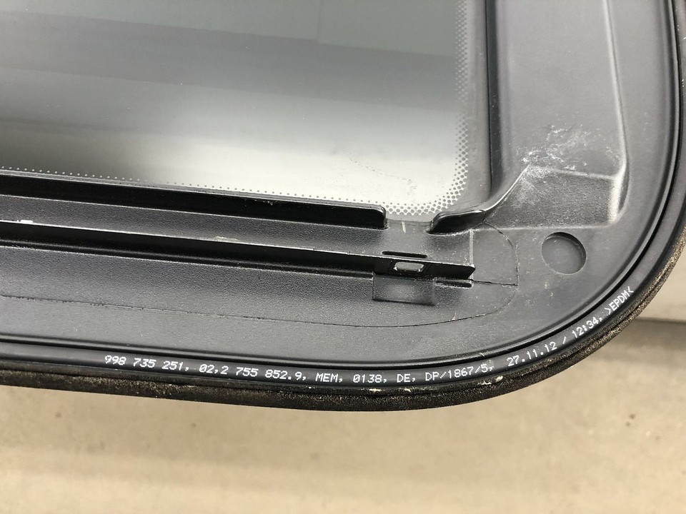 11-16 MINI COOPER COUNTRYMAN ROOF MOONROOF SUNROOF SLIDING WINDOW GLASS ...