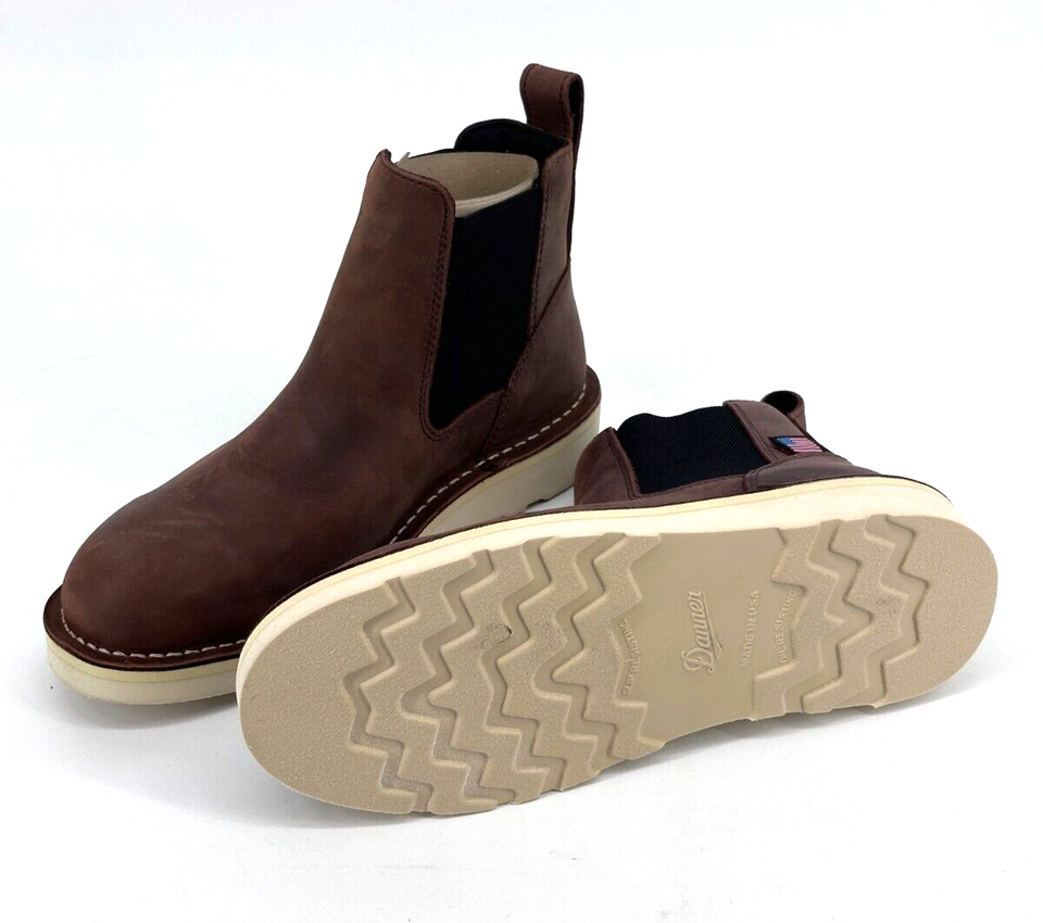 Danner - Bull Run Chelsea - 15481 - 6" Wedge Work Boots for Men | eBay