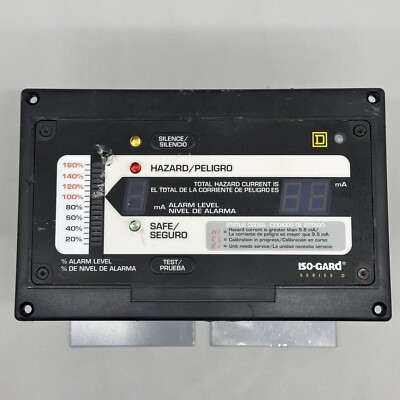 Square D Line Isolation Monitor ISO-Gard series D Part No. 43134-007-50 ...