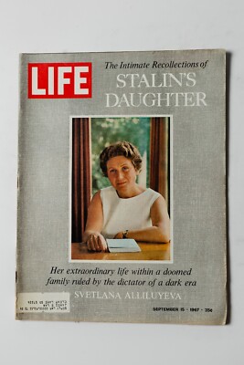 Life Magazine Part 1 The Intimate Recollections of Stalin's Daughter | eBay