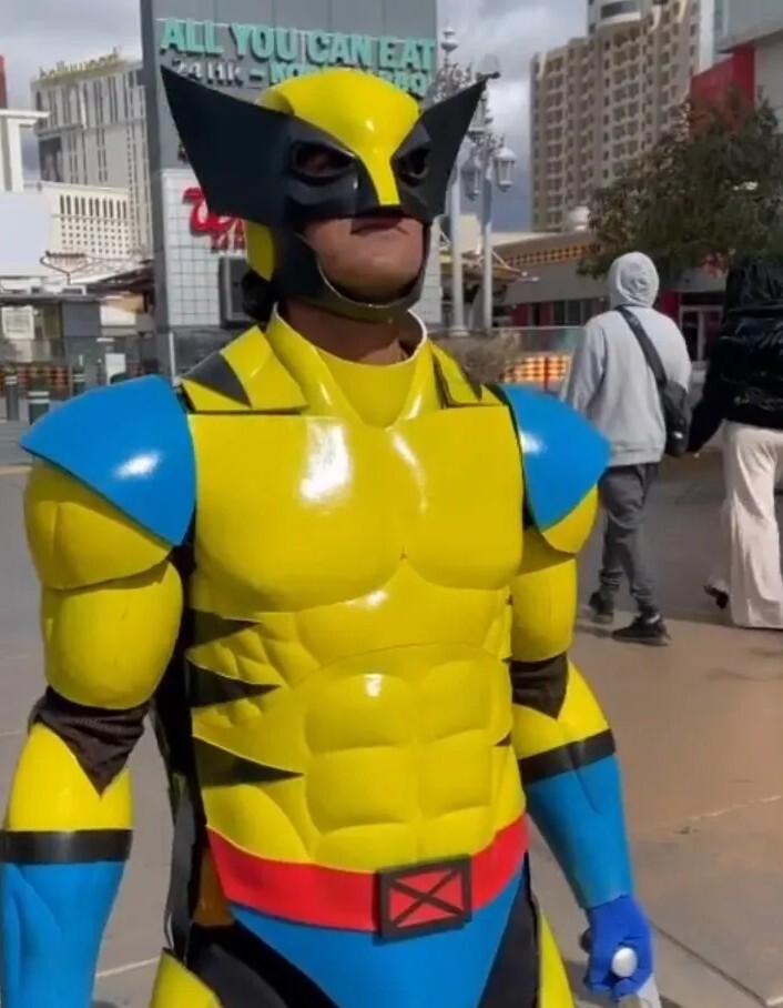 Child Marvel Wolverine Fancy Dress Costume Superhero Xmen