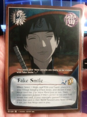 Naruto CCG Fake Smile 520 Rare Foil | eBay
