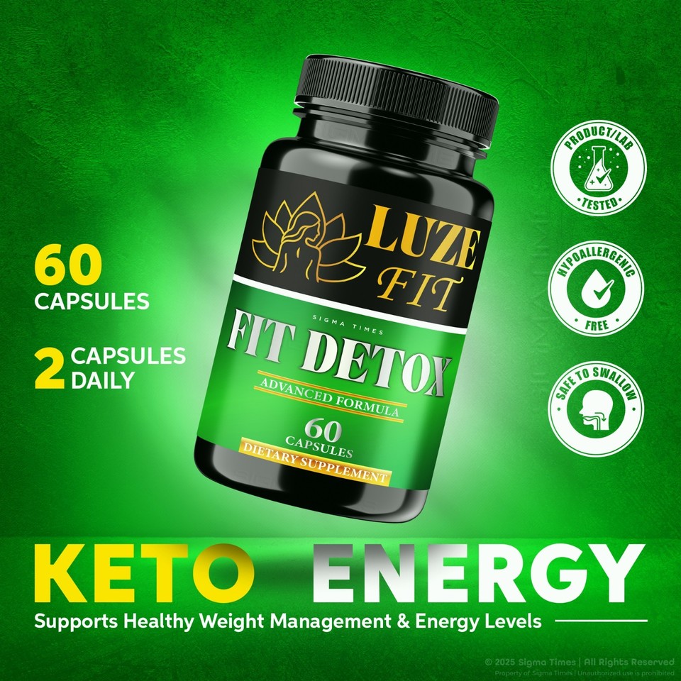 Luze Fit Detox Pills, LuzeFit Fit Detox Formula for Natural Weight Loss ...
