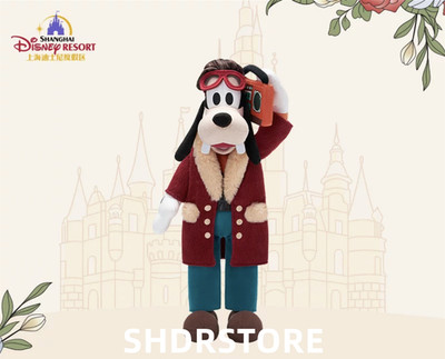 Disney authentic 2025 goofy 13inches plush modern shanghai disneyland ...