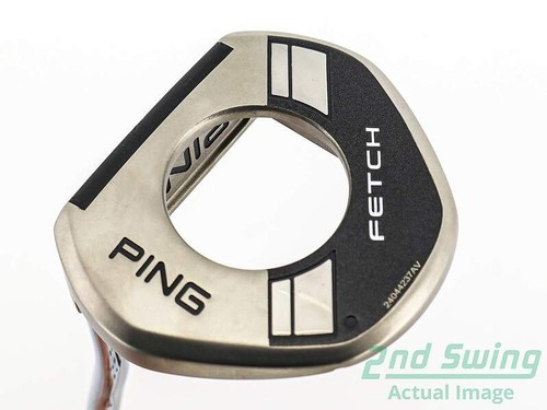 Ping 2024 Fetch Putter Straight Arc Steel Left Black Dot 35.0in | eBay