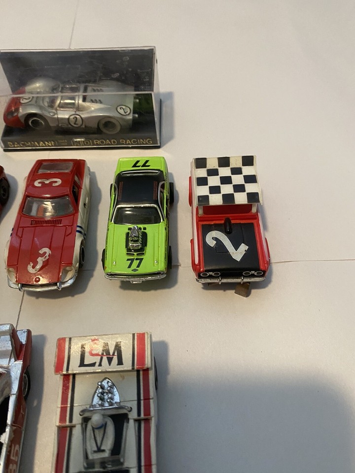Lot Of 13 Slot Cars From Estate . Mostly Tyco . Nice Condition Untested ...