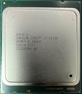 Intel Core i7-3930K 3.2GHz Six Core Processor 642008431709| eBay