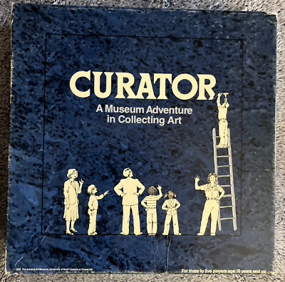 Curator Board Game - A Museum Adventure in Collecting Art 1988 - Art ...