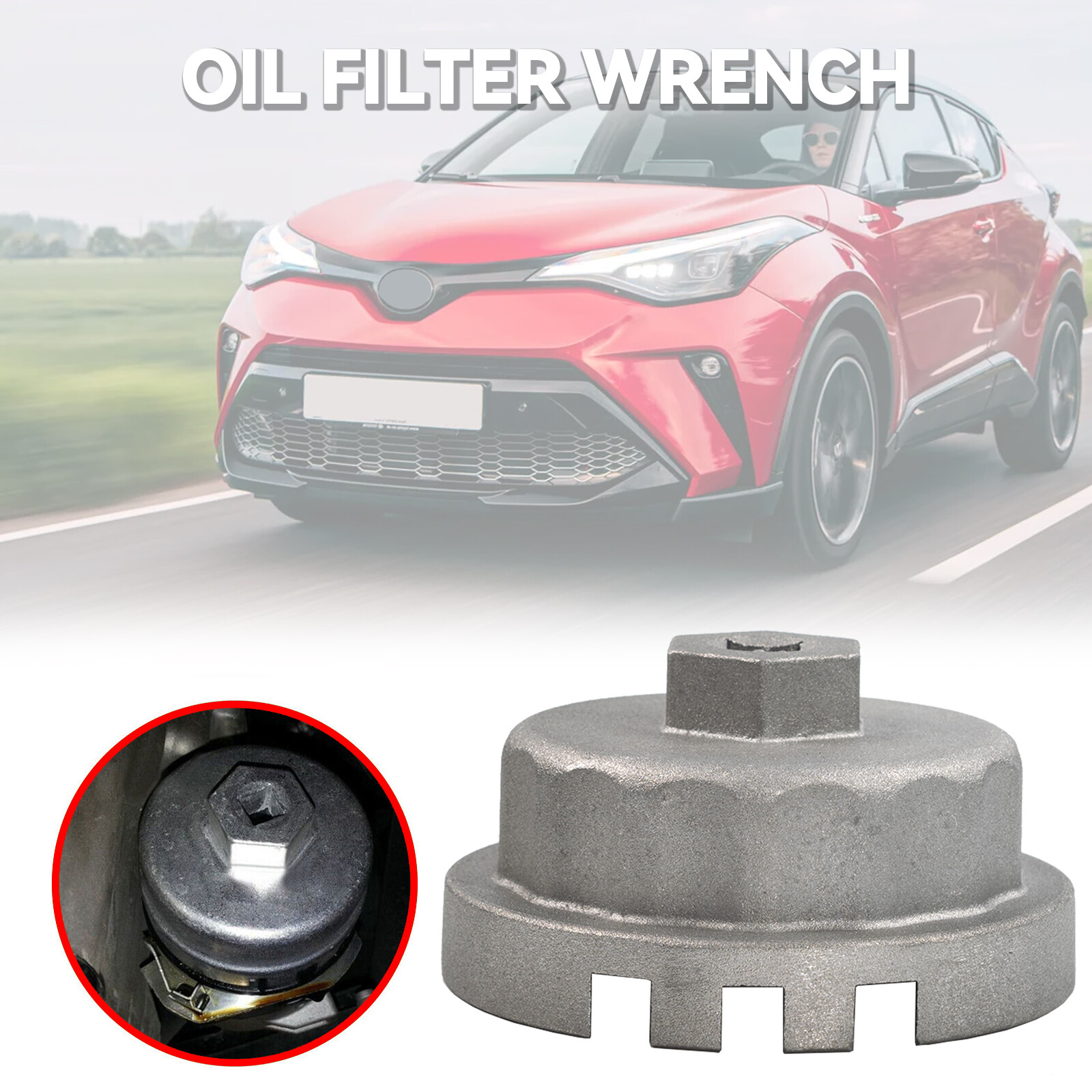 Car Oil Filter Wrench Removal Tool For Toyota Prius Corrola Rav4 Lexus ...